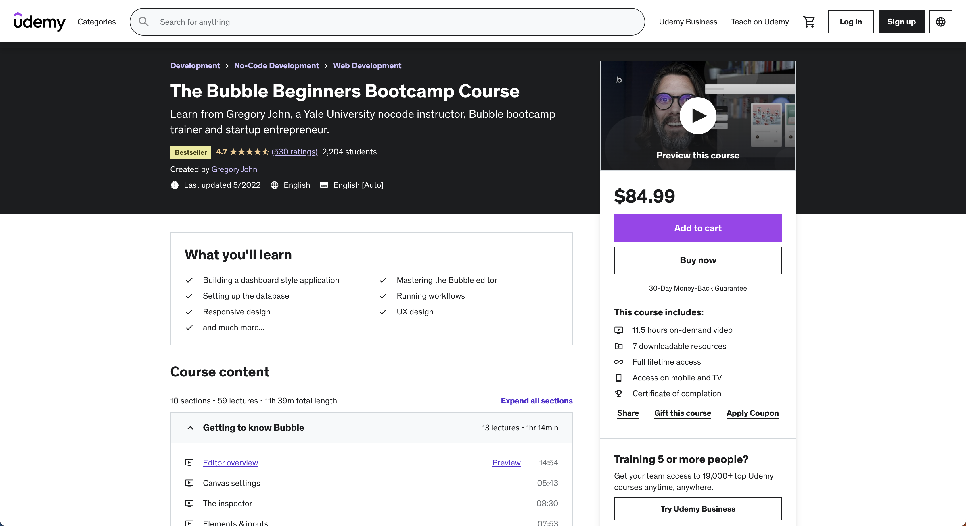 The. Bubble Beginners Bootcamp